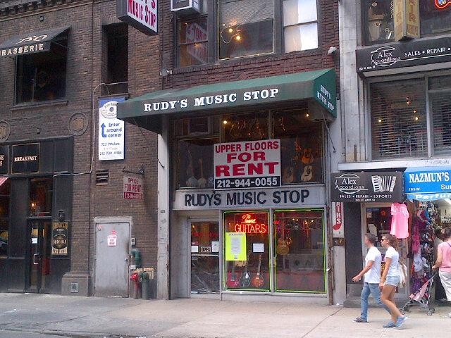 No more music on New York's Music Row - Slippedisc