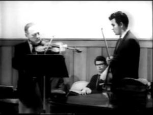Heifetz at masterclass: Don't be frightened, I won't play - Slippedisc