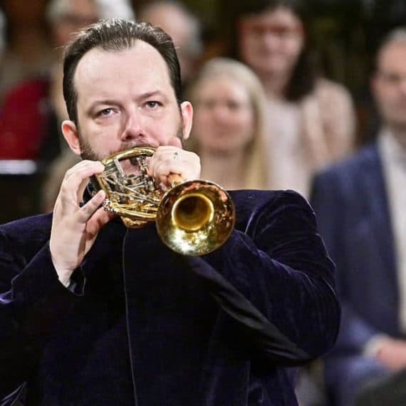 Andris Nelsons plays trumpet at Vienna's New Year concert - Slippedisc