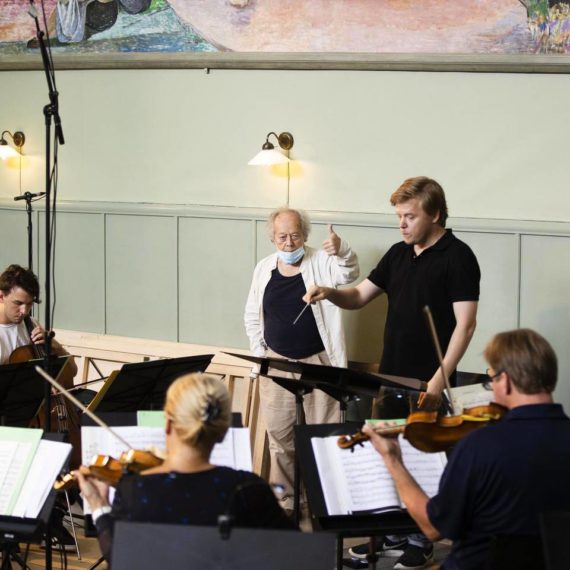 On his 90th birthday, Jorma Panula is in the classroom - Slippedisc