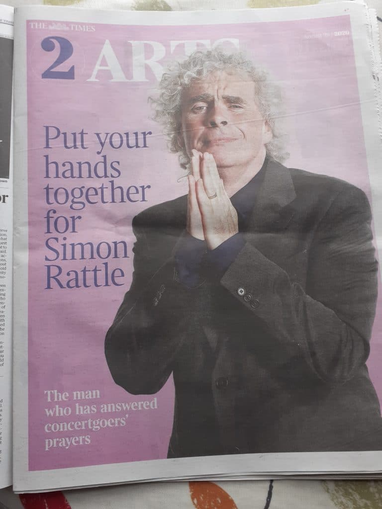 Let us pray for Simon Rattle - Slippedisc