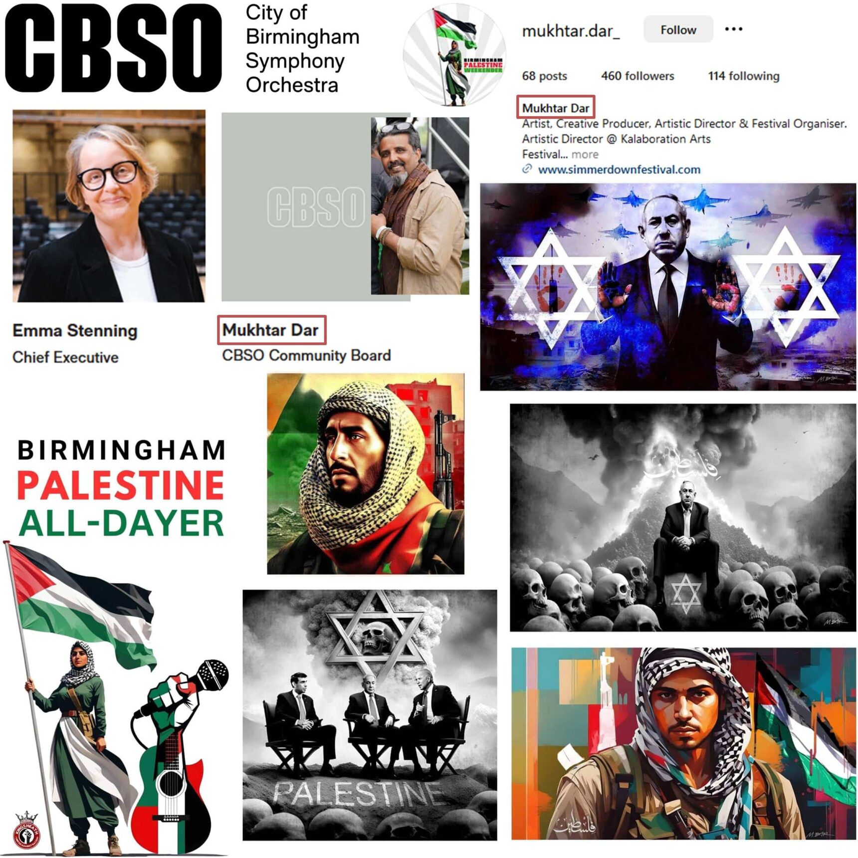 Exclusive: CBSO's anti-semitic adviser - Slippedisc